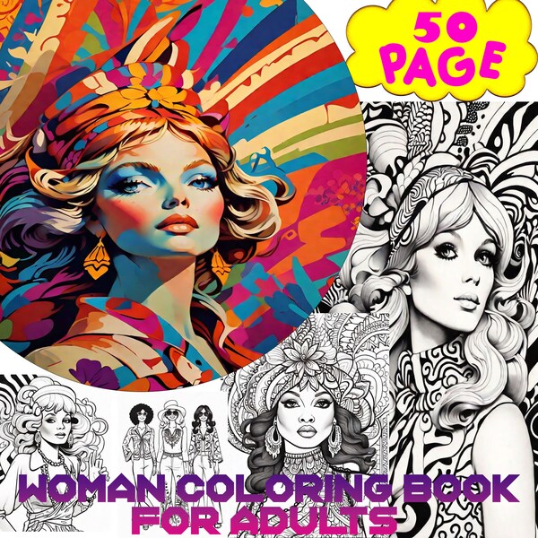Adult Coloring Books - Etsy