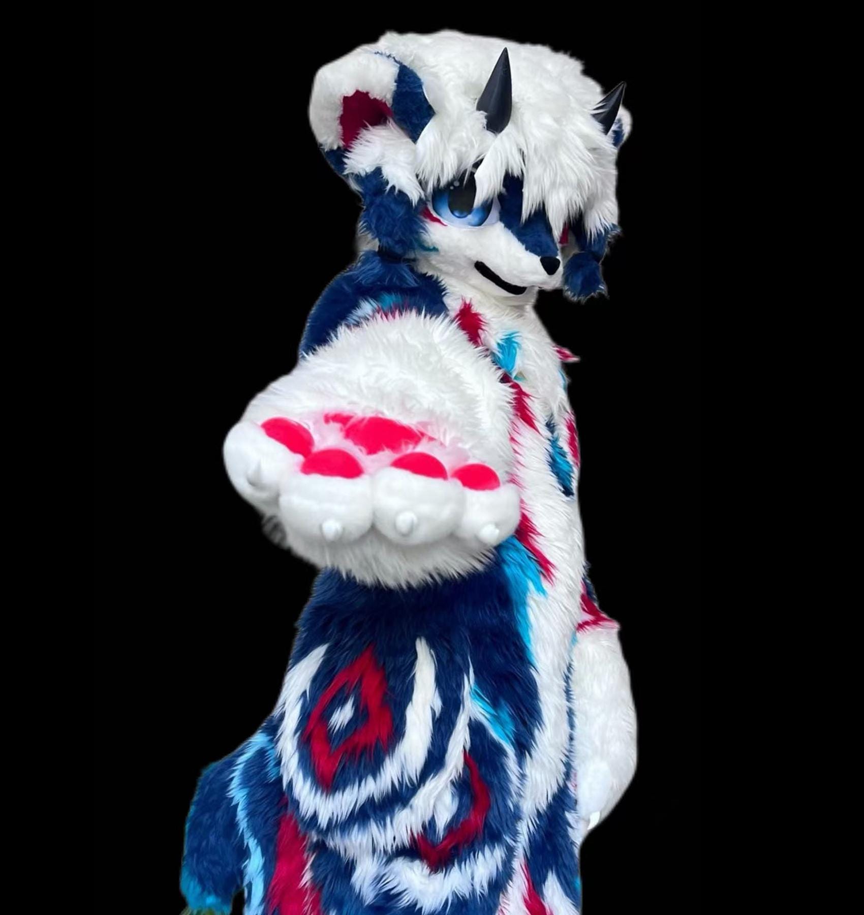 Fursuit Full Body, Furrynew Pre-made Fur Head, Furry Cosplay, Full ...