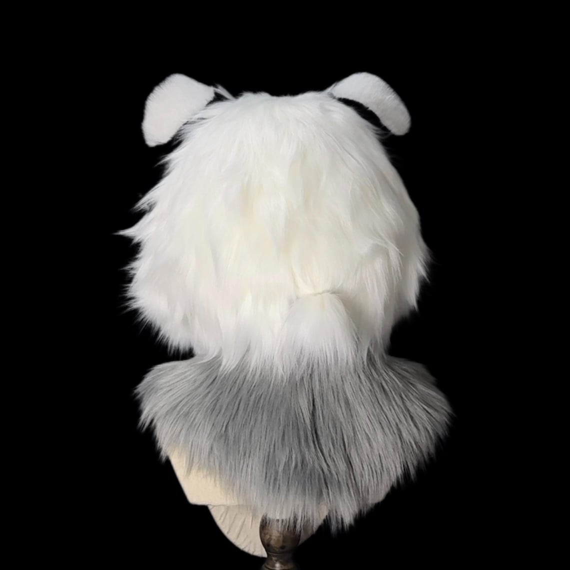 Snow Leopard Fursuit Head, Kemono Furry Pre-made Head + Claws + Tail ...