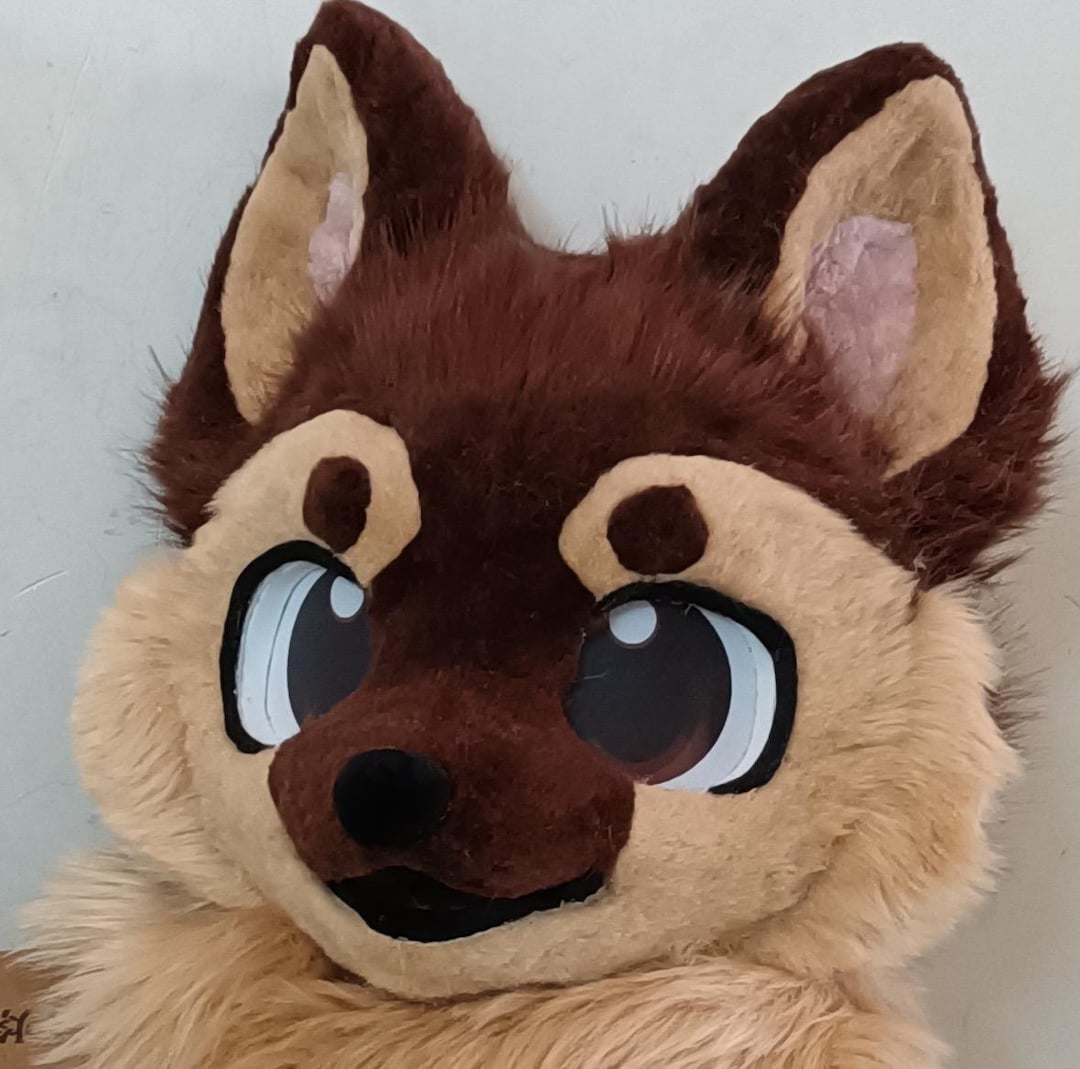 Fursuit Head- Head Only, Furry Cosplay,fantasy Creatures,german ...
