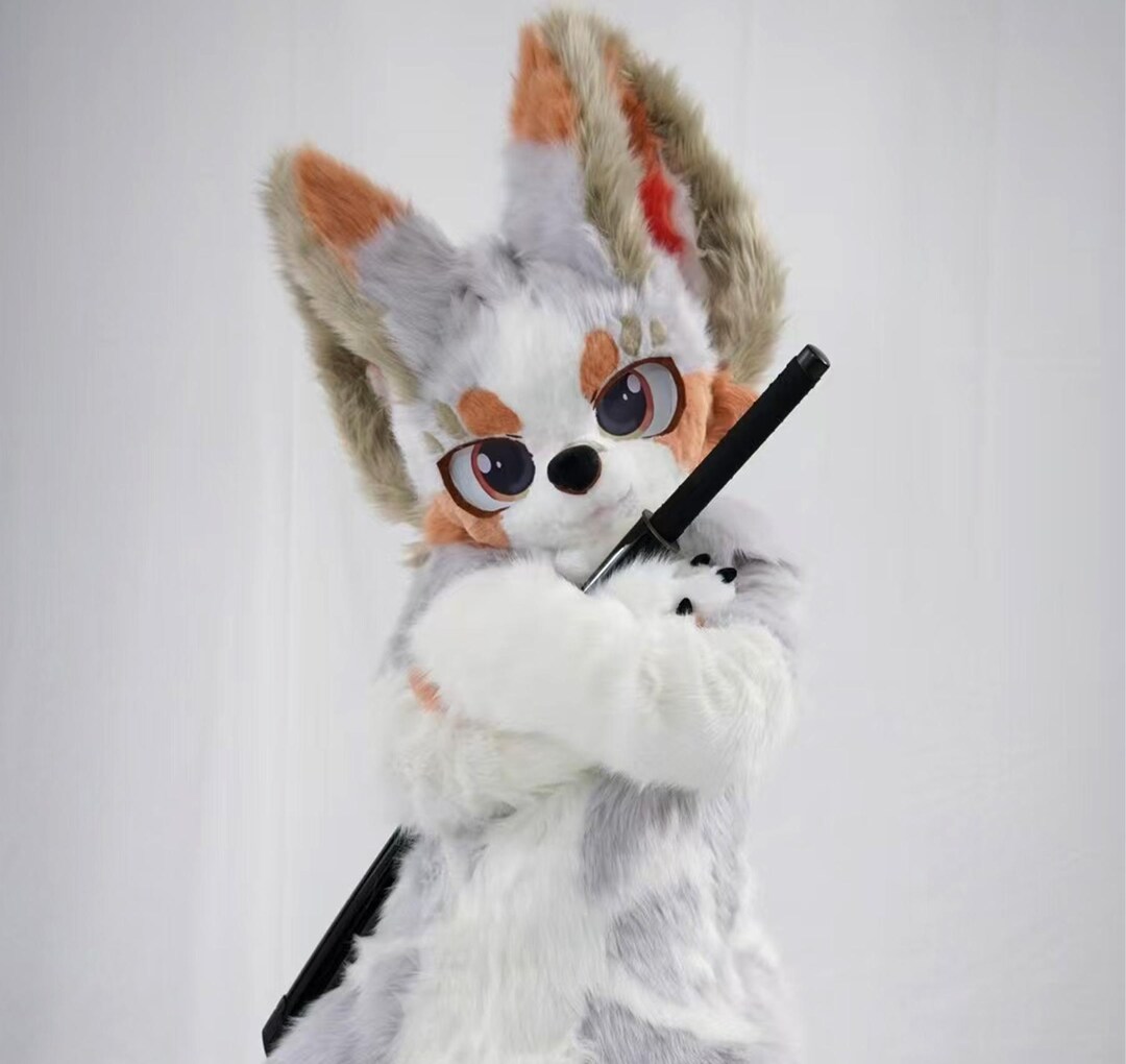 Fursuit Head Full Body, Furrynew Pre-made Fur Head, Furry Cosplay, Full ...