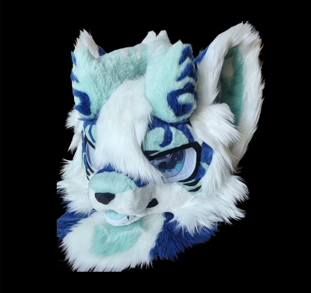 Special Links Cool Wolf Fursuit Head, Furry Pre-made Fur Head, Furry ...