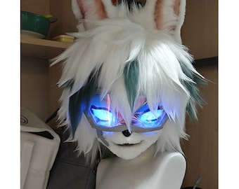Fursuit Head Full Body, Furrynew Pre-made Fur Head, Furry Cosplay, Full ...