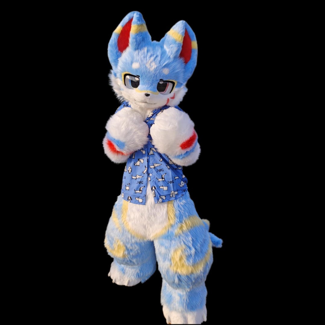 Fursuit Full Body, Furrynew Pre-made Fur Head, Furry Cosplay, Full ...