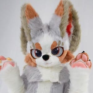 Fursuit Head Full Body, Furrynew Pre-made Fur Head, Furry Cosplay, Full ...