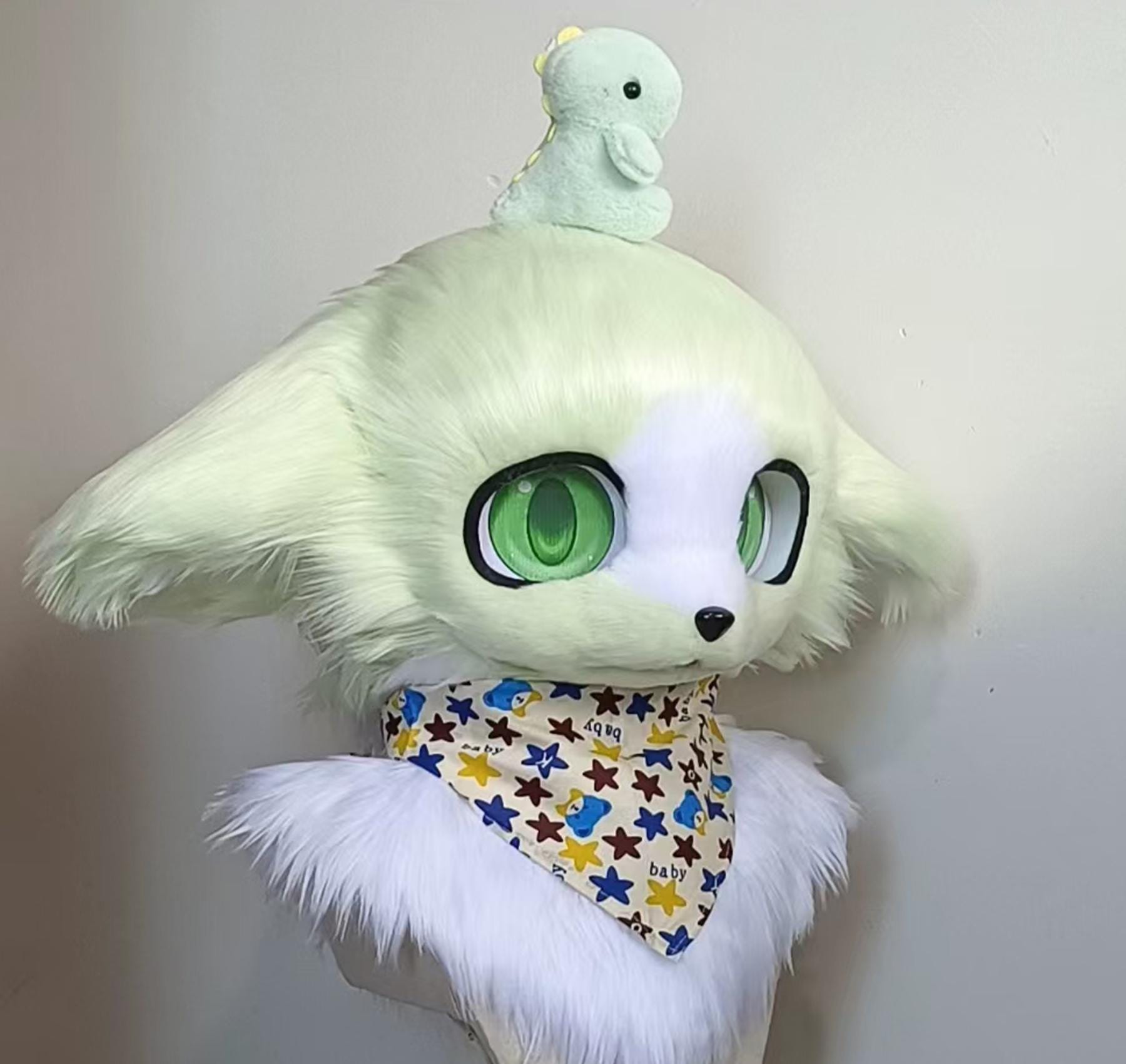 Fursuit Head- Head Only,furry Cosplay,fantasy Creatures, Cute Furry ...
