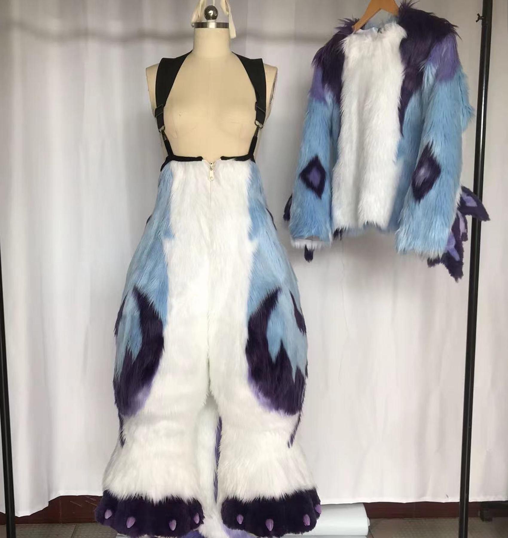 Fursuit Full Body, Furrynew Pre-made Fur Head, Furry Cosplay, Full ...