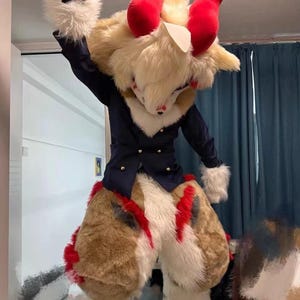 Fursuit Head Full Body, Furrynew Pre-made Fur Head, Furry Cosplay, Full ...