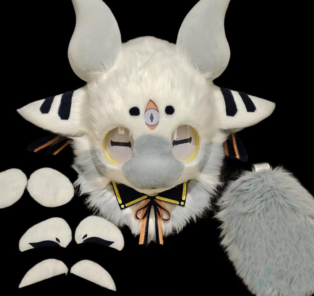 Special Link, Furry Head, Furry Cosplay, three-eyed Sheep Fantasy ...