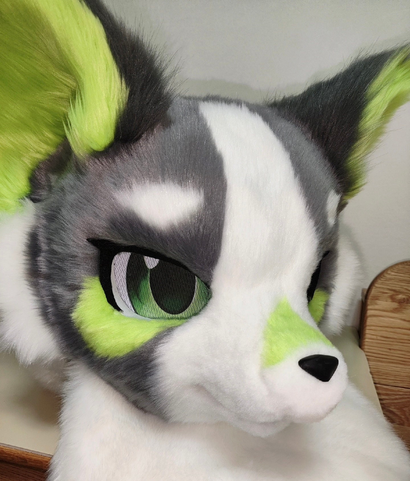 Fursuit Head Wolf Furry Head Japanese Style-premade - Etsy Australia