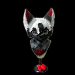 Cute Wolf Fursuit Head, Furry Pre-made Fur Head + Paw + Tail, Furry ...