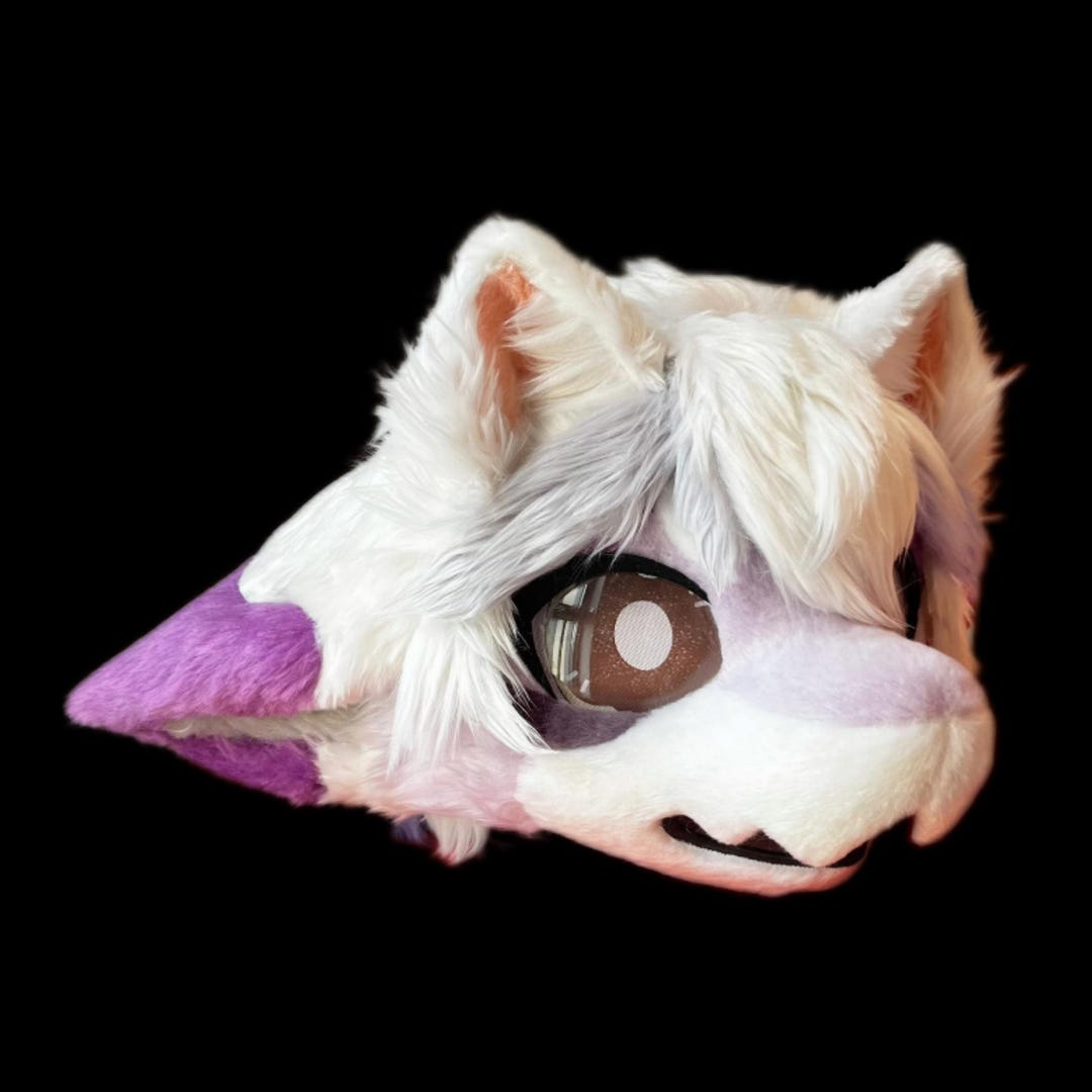 Fursuit Head, Furry Pre-made Fur Head , Furry Cosplay,fantasy Creatures ...