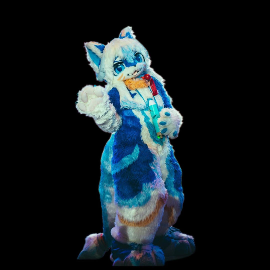 Fursuit Full Body, Furrynew Pre-made Fur Head, Furry Cosplay, Full ...