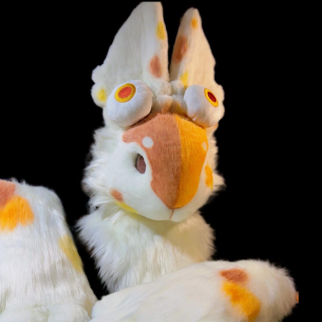 Fursuit Head, Furry Pre-made Fur Head, Furry Cosplay,fantasy Creatures ...