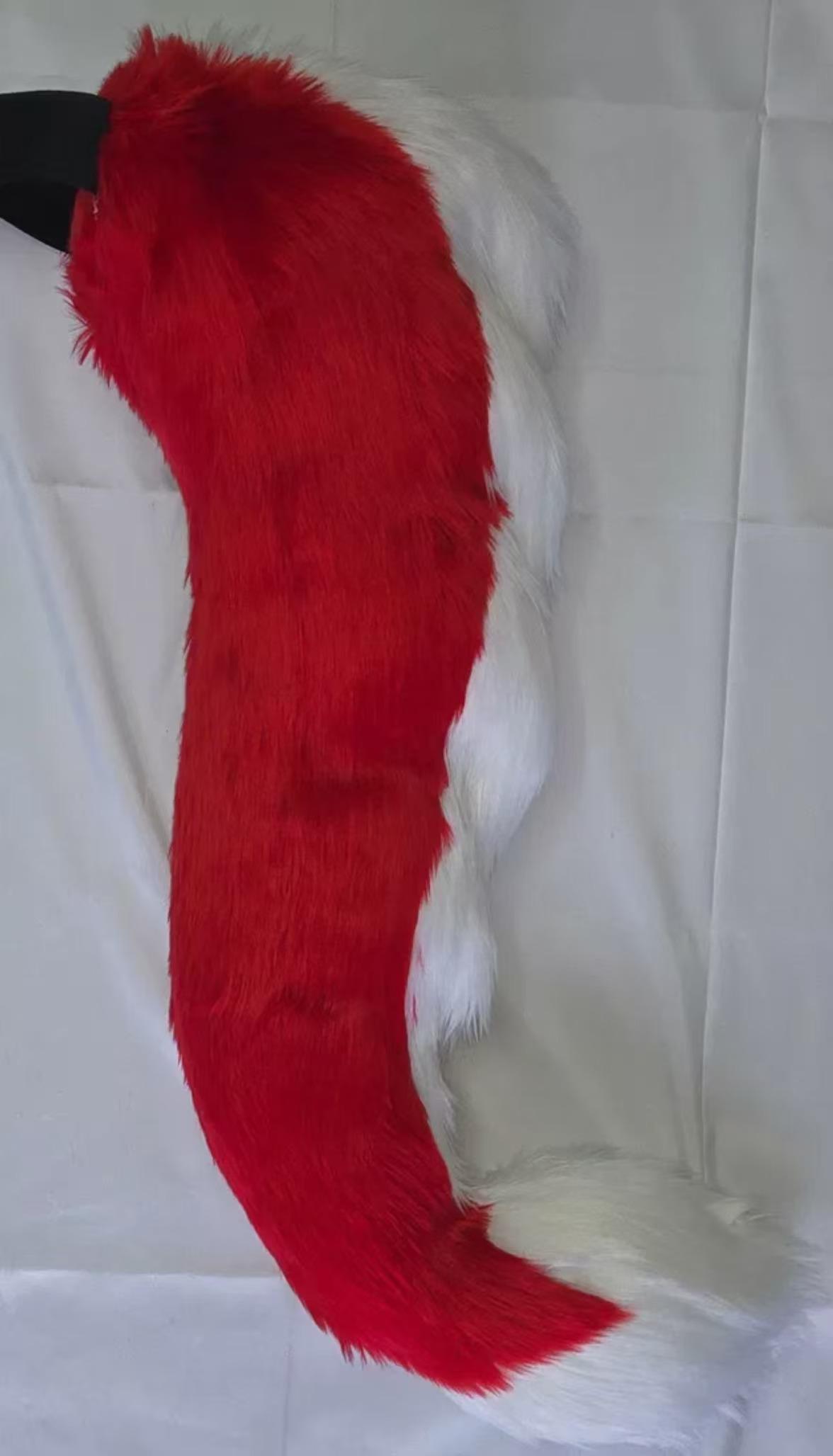 Fursuit Head Head,claw and Tail, Furry Cosplay,fantasy Creatures, Devil ...