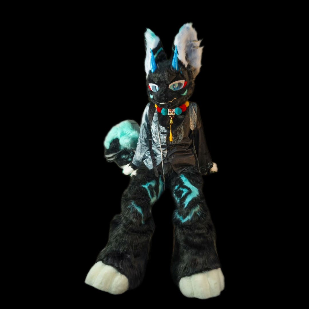 Fursuit Full Body, Furrynew Pre-made Fur Head, Furry Cosplay, Full ...
