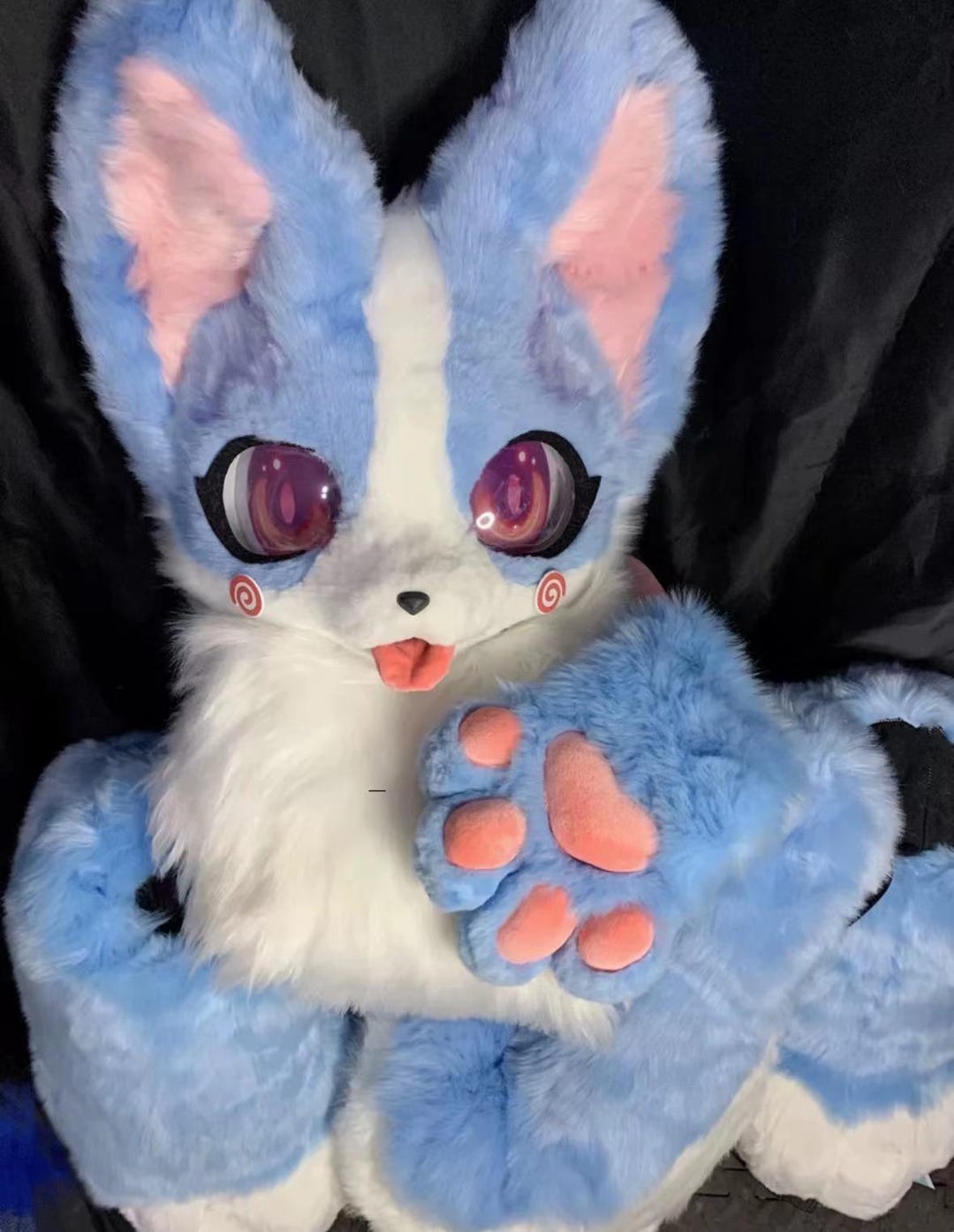 Fursuit Head Head, Claw,feet and Tail, Furry Cosplay,fantasy Creatures ...