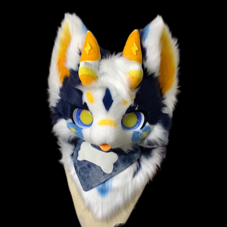 Fursuit Full Body, Furrynew Pre-made Fur Head, Furry Cosplay, Full ...