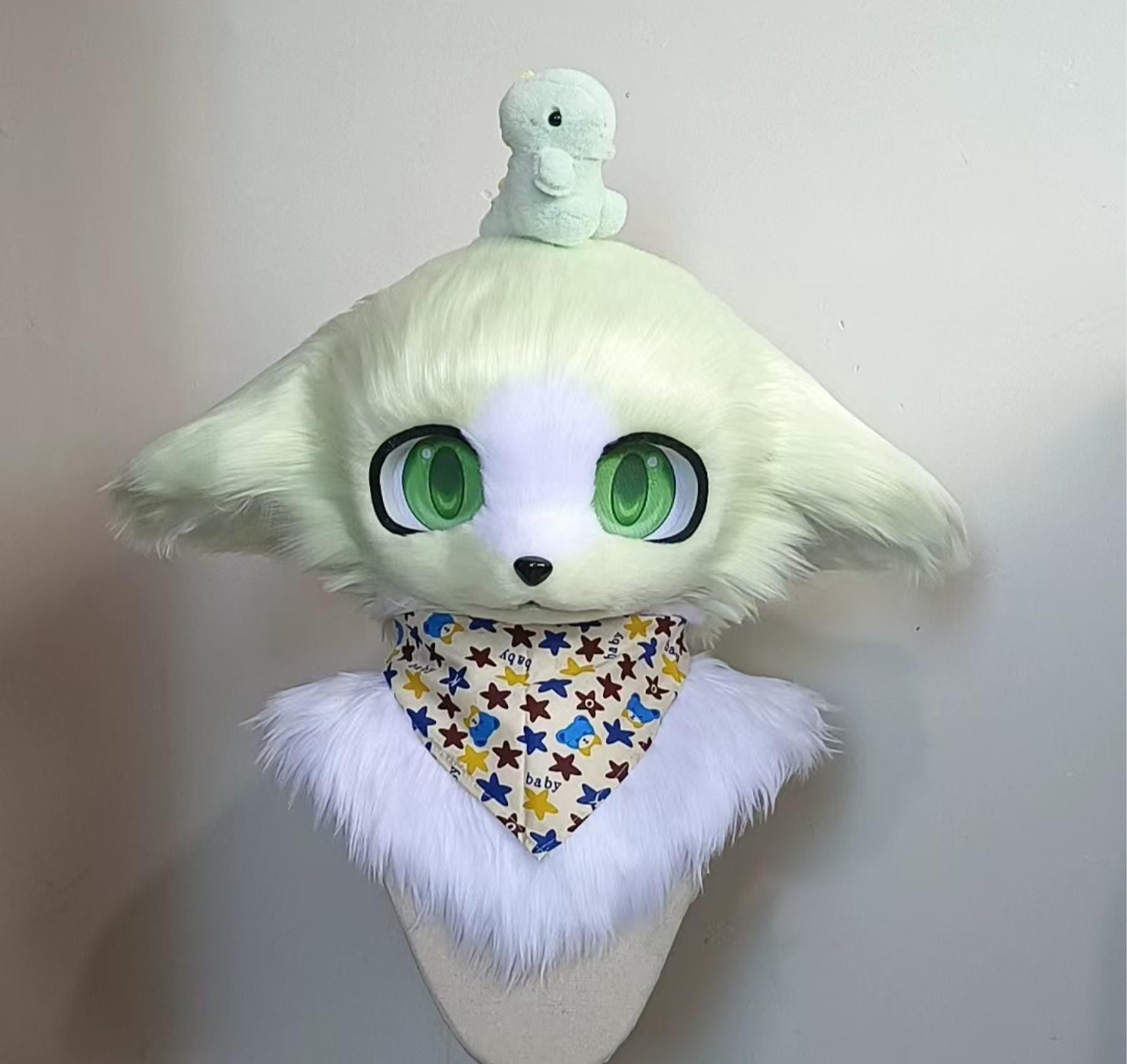 Fursuit Head- Head Only,furry Cosplay,fantasy Creatures, Cute Furry ...