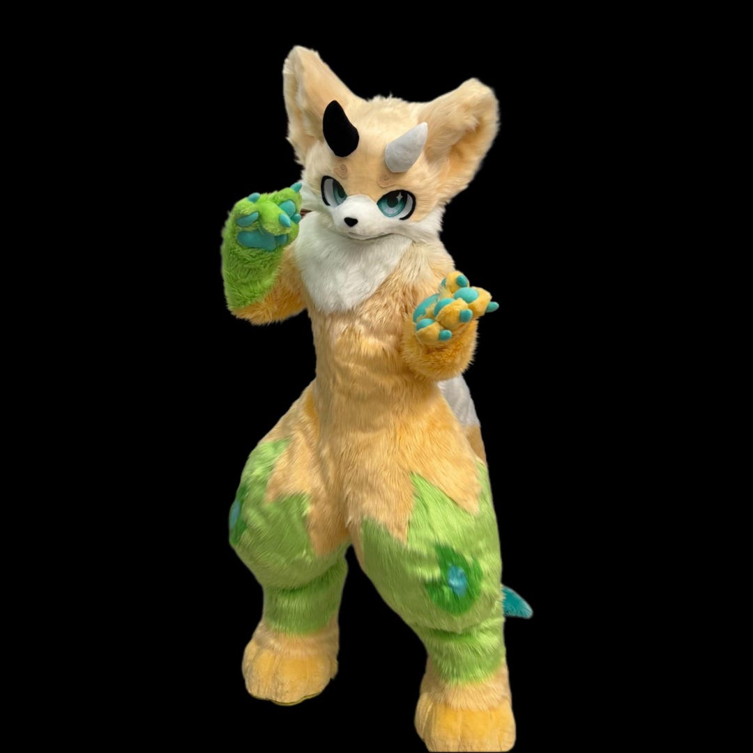 Fursuit Full Body, Furrynew Pre-made Fur Head, Furry Cosplay, Full ...