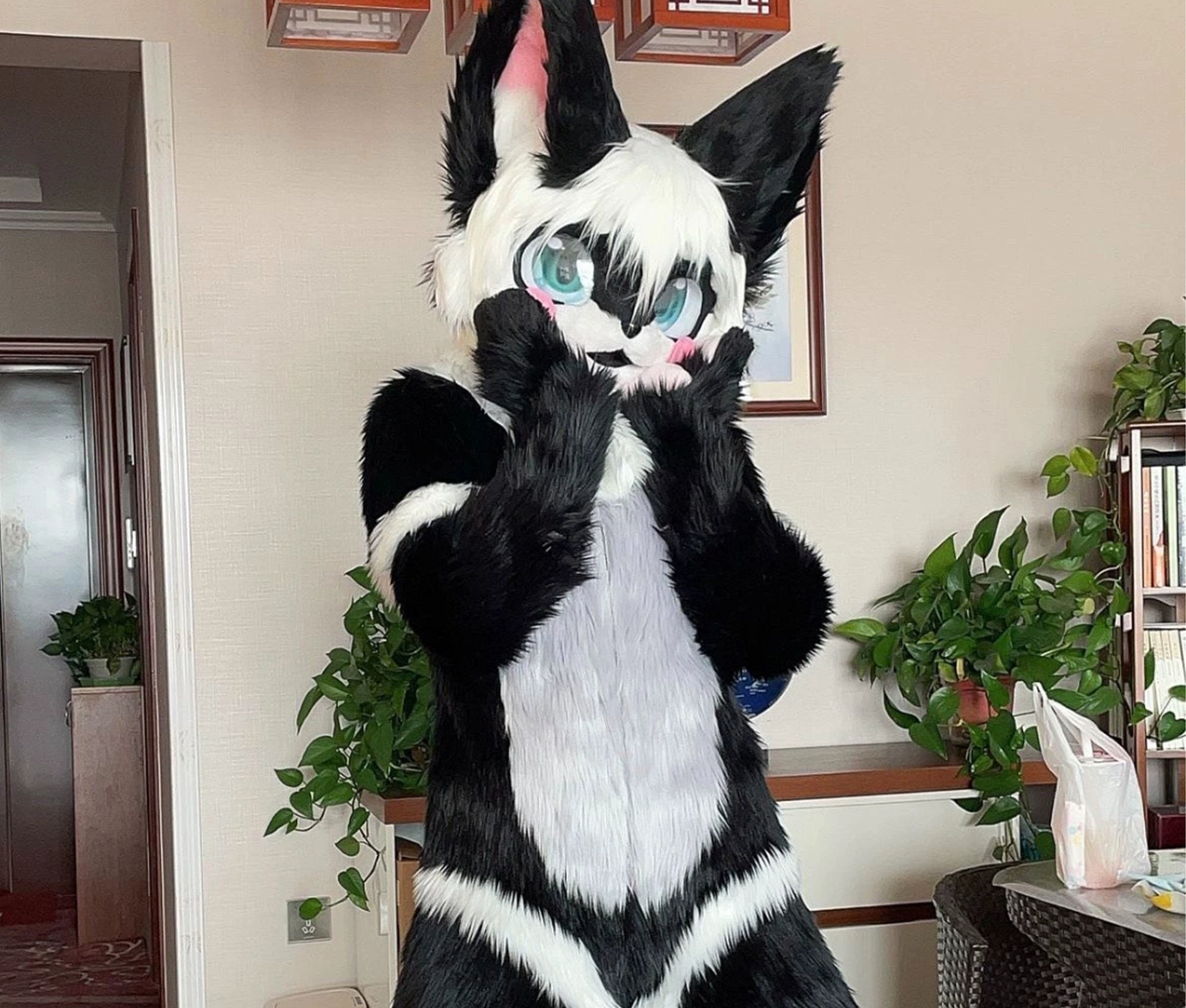 Fursuit Head Full Body, Furrynew Pre-made Fur Head, Fantasy Creatures ...