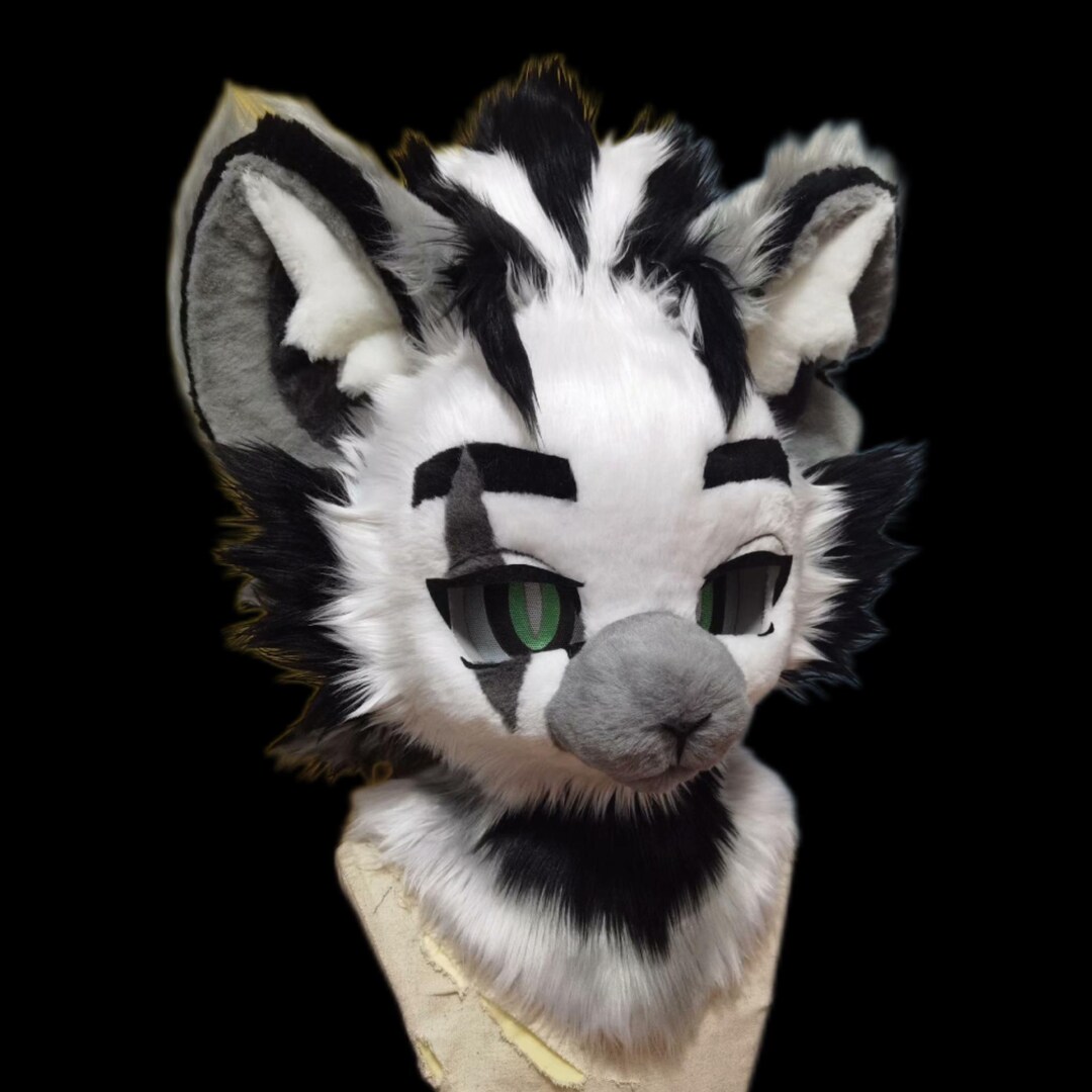 Gangster Mouse Fursuit Head, Kemono Furry Pre-made Head, Furry Cosplay ...