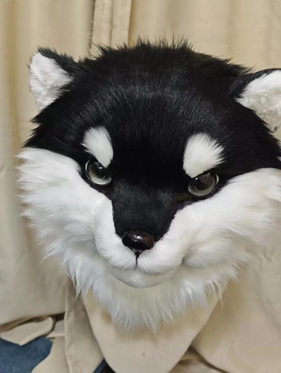 Fursuit Head Head Only, Furry Cosplay, Semi-realistic Dog Head - Etsy