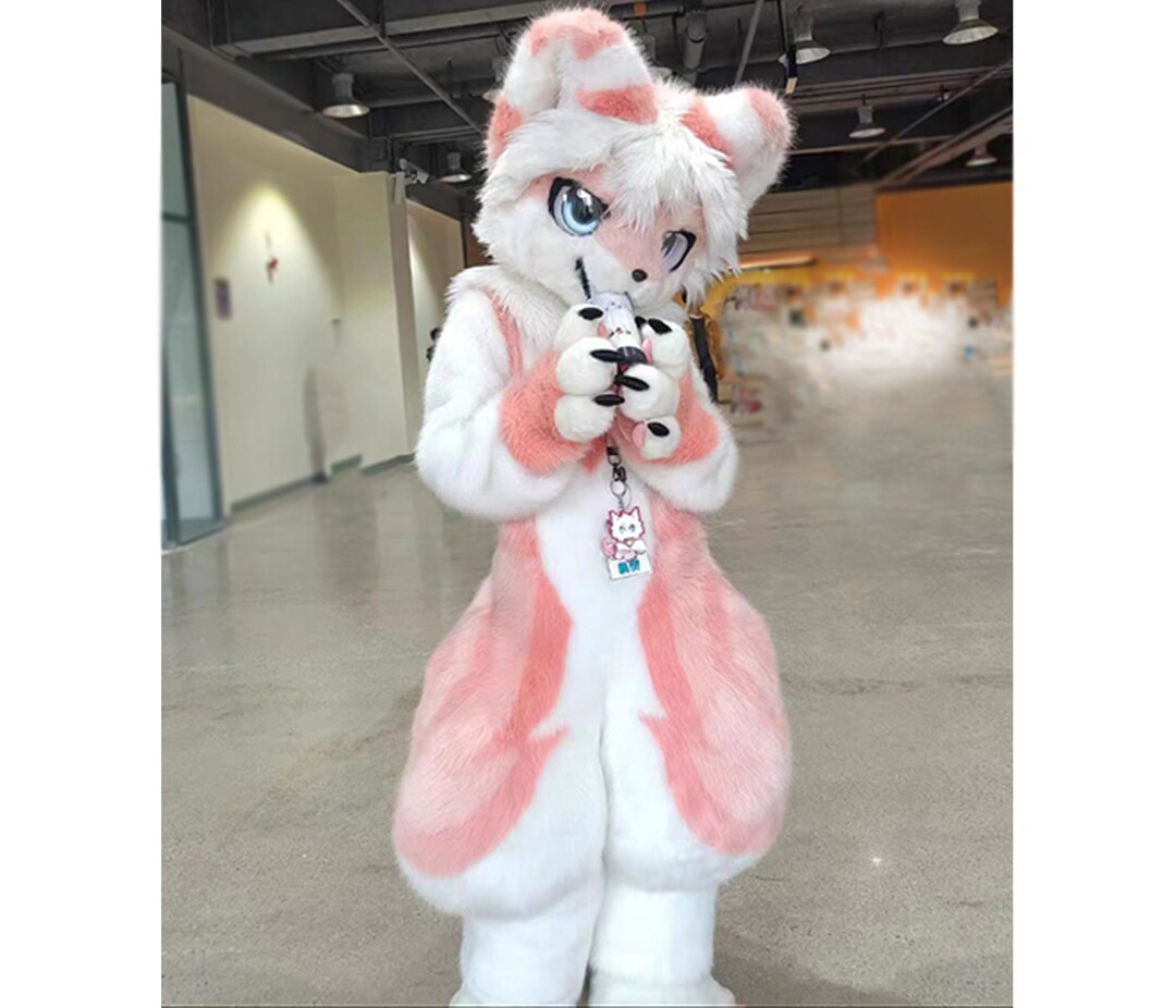 Fursuit Head Full Body, Furrynew Pre-made Fur Head, Forest Elf Furry ...