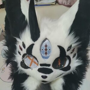 Fursuit Head - Head Only, Furry Head, Furry Cosplay, "devil Dog ...