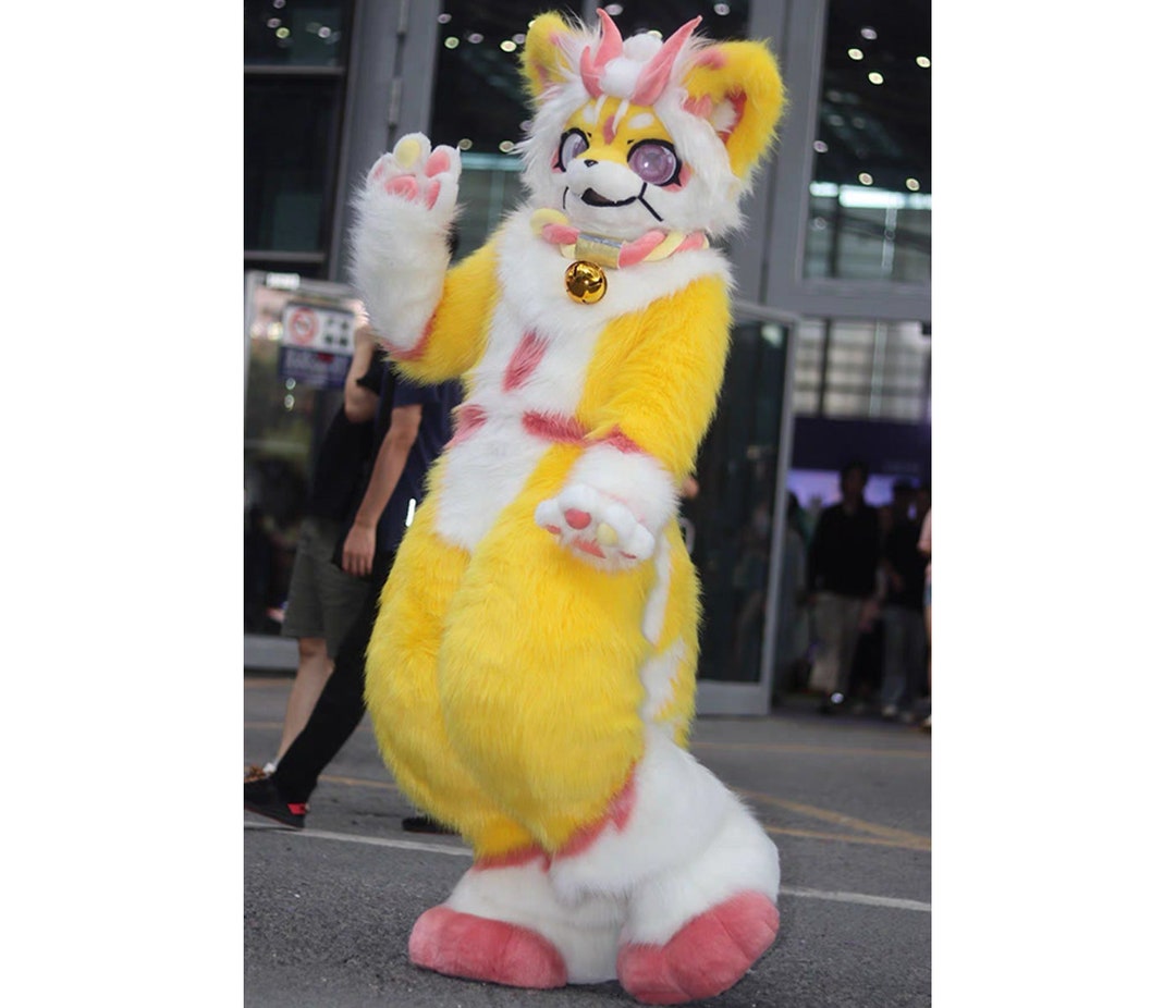 Fursuit Head Full Body, Furrynew Pre-made Fur Head, Furry Cosplay, Full ...