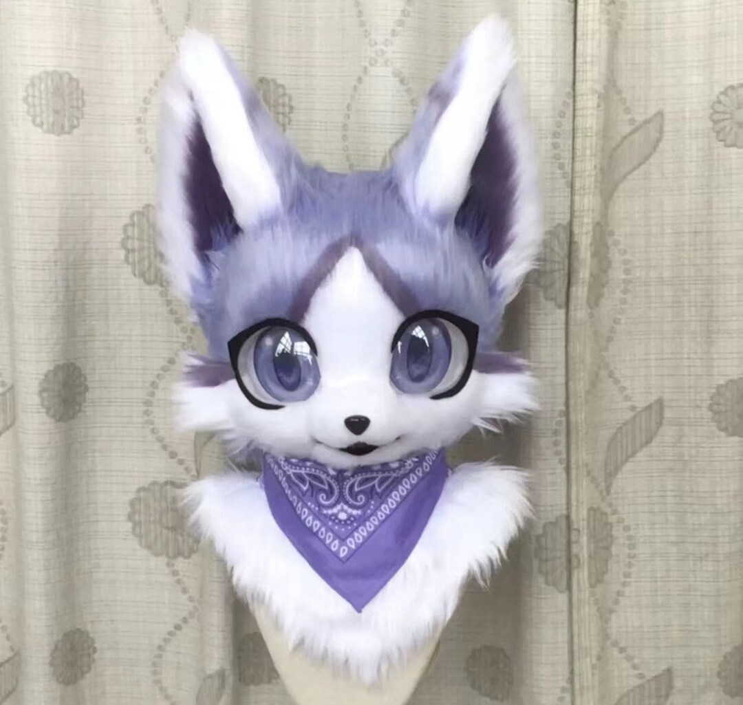 Fursuit Head Head Only, Furry Cosplay,kemono Furry Head,fantasy ...