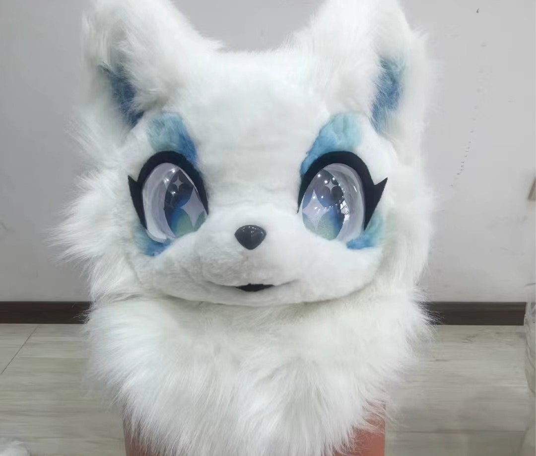 Fursuit Head Head, Claw and Tail, Furry Cosplay, Kemono Furry Head ...