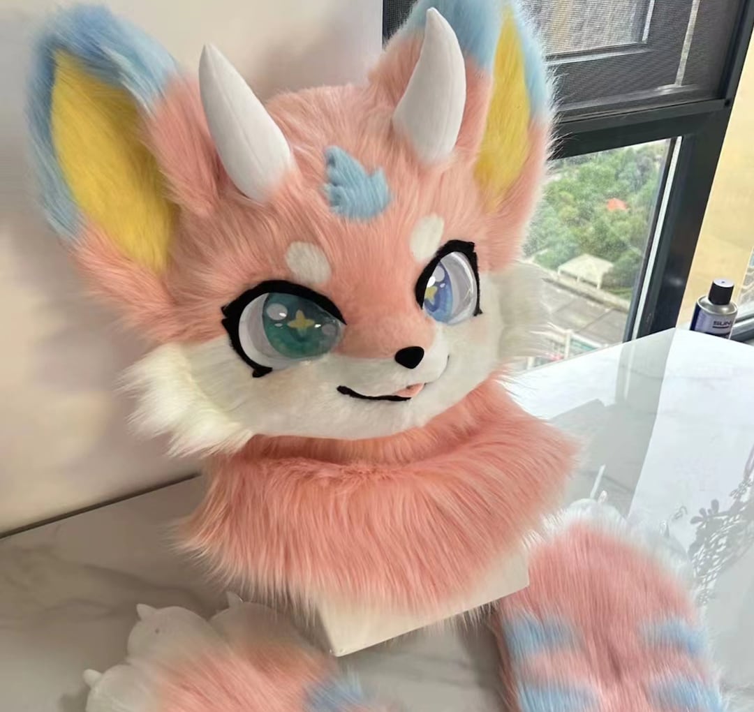 Fursuit Head Head and Claw, Furry Cosplay,fantasy Creatures, Summer ...