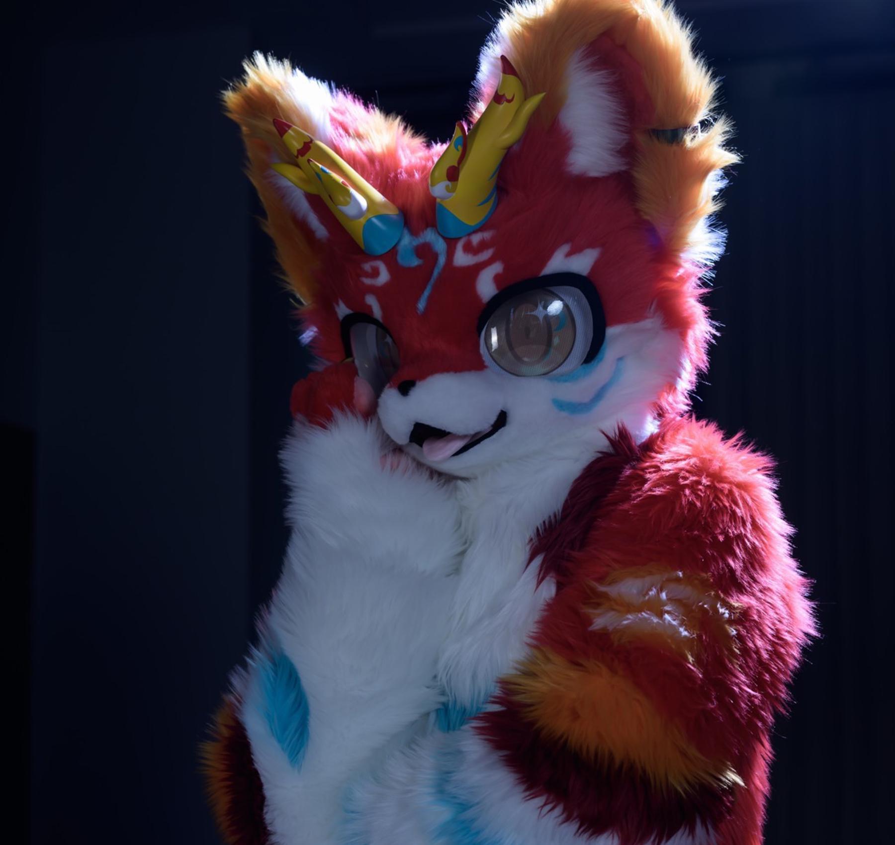 Fursuit Full Body, Furrynew Pre-made Fur Head, Furry Cosplay, Full ...