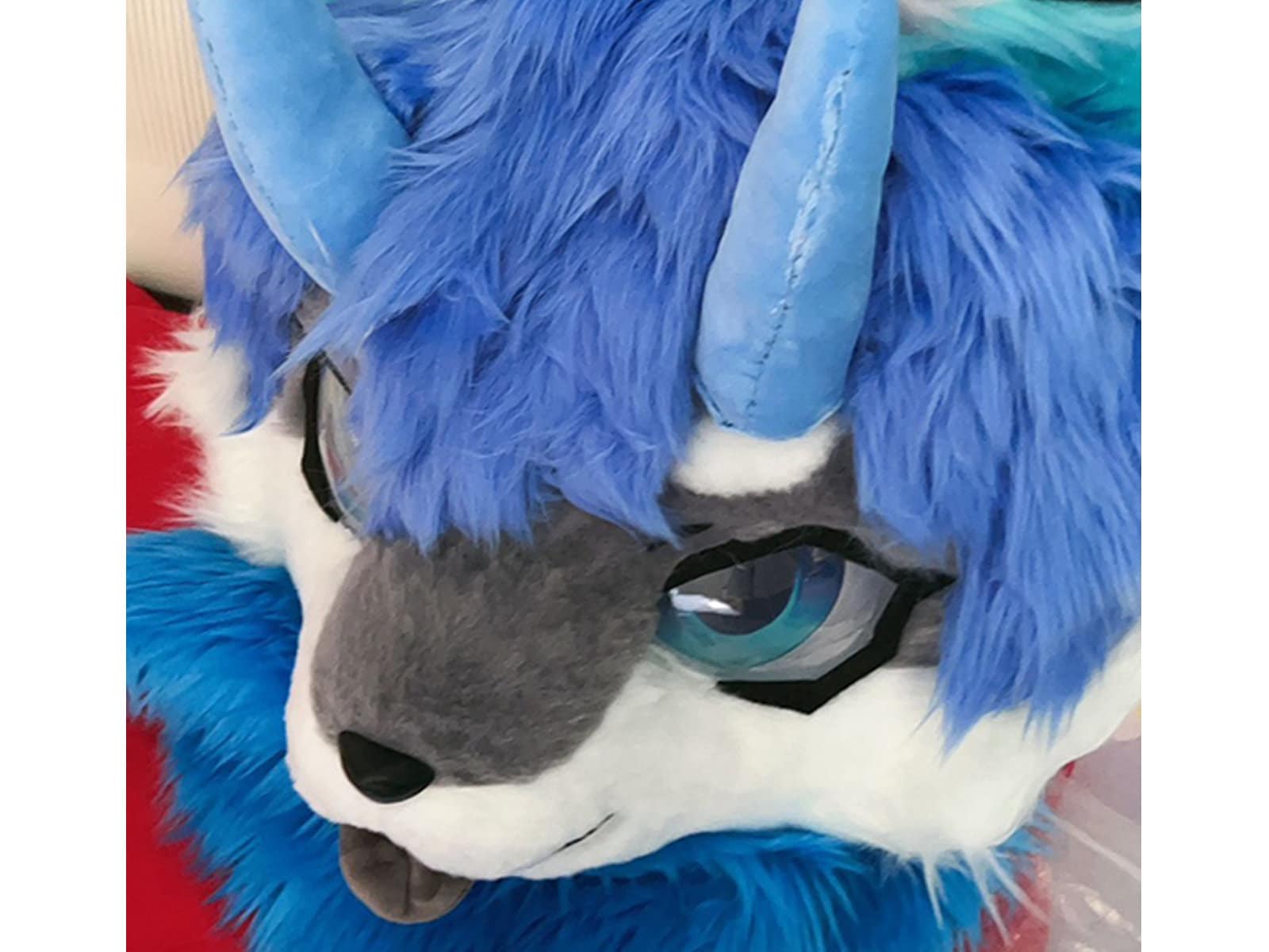 Fursuit Head, Furrynew Pre-made Fur Head, Carcharosaurus, Furry Cosplay ...