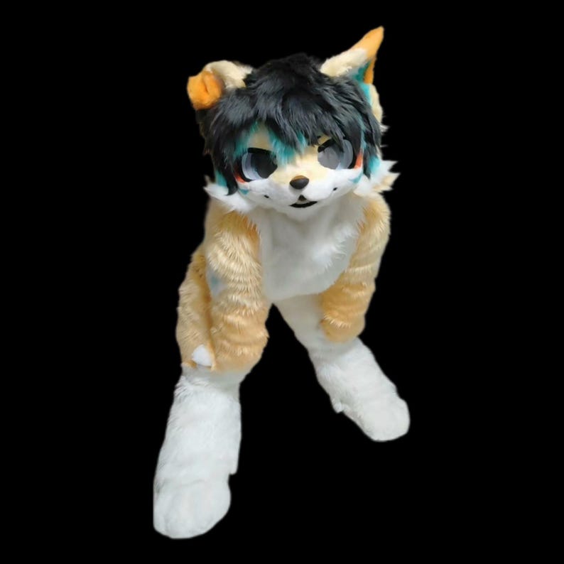 Fursuit Full Body, Furrynew Pre-made Fur Head, Furry Cosplay, Full ...