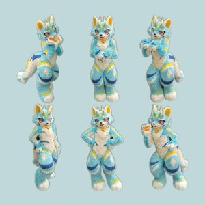 Fursuit Full-body Customization, Custom Fursuit Full Suit Commission ...