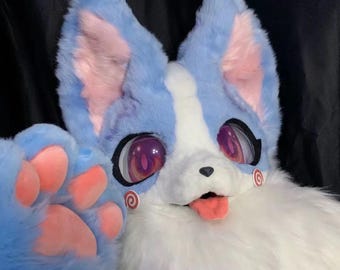 Fursuit Head- Head, Claw, Foot and Tail, Furry Cosplay,fantasy ...