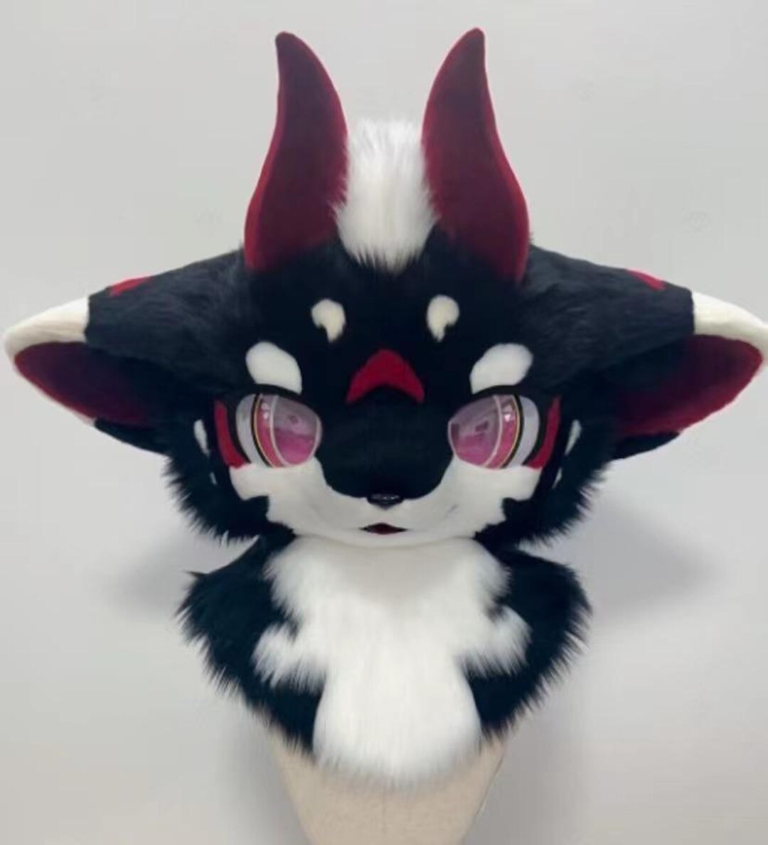 Fursuit Head, Furry Pre-made Fur Head, Furry Cosplay,fantasy Creatures ...