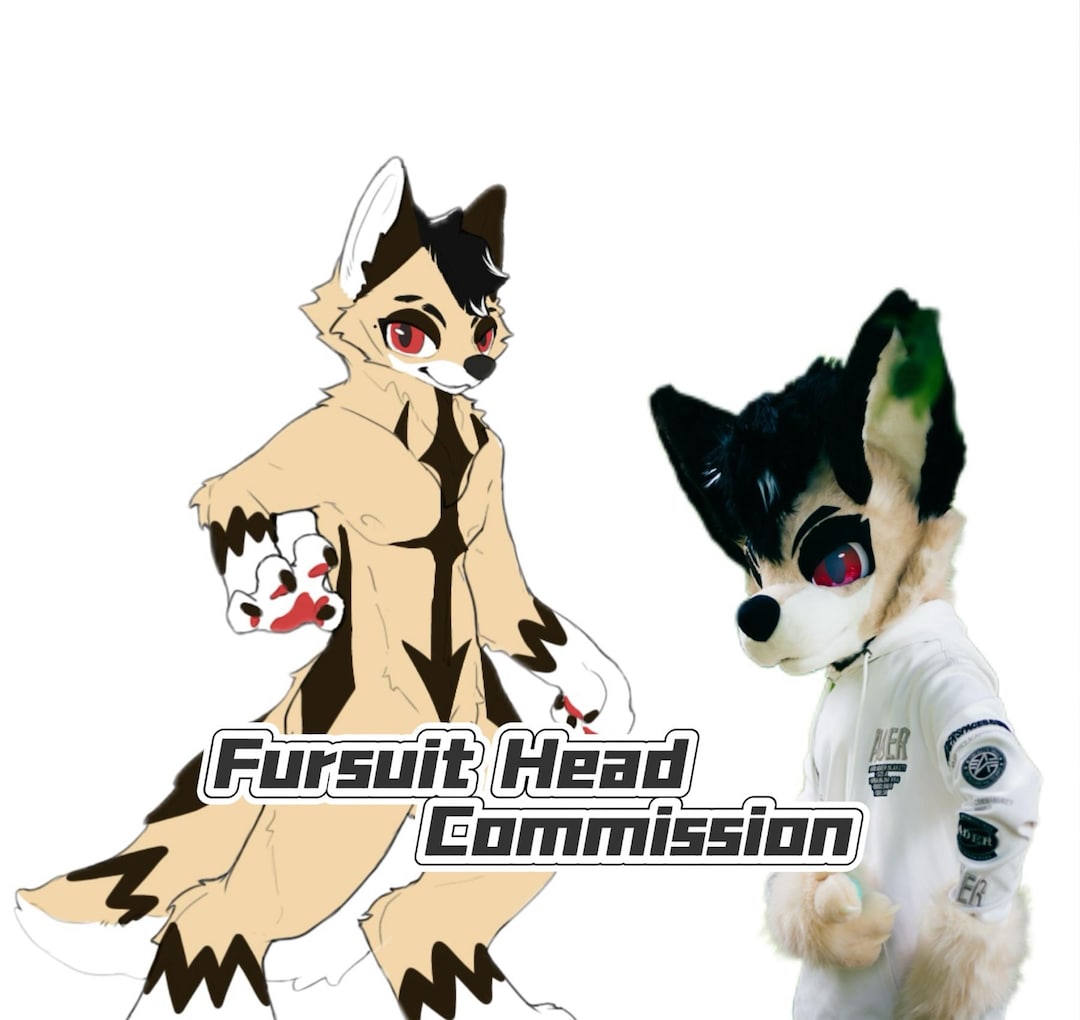 Fursuit Head Commission Open-custom Kemono/toony Fursuit Mask, Provide ...
