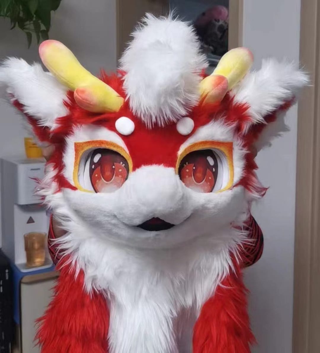 Fursuit Head, Furry Pre-made Fur Head + Claws, Furry Cosplay,fantasy ...