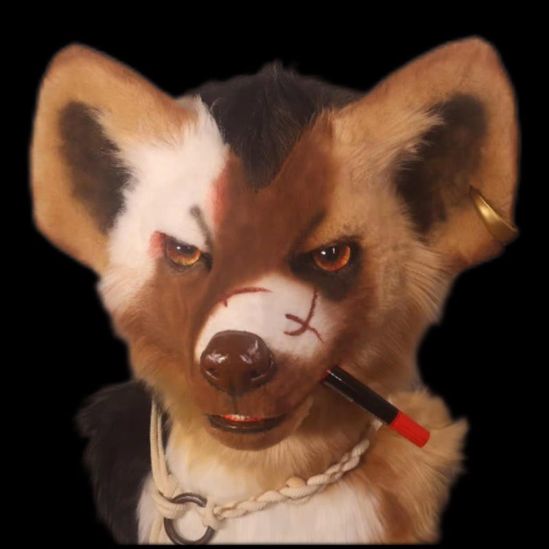 Hyena Fursuit - Etsy