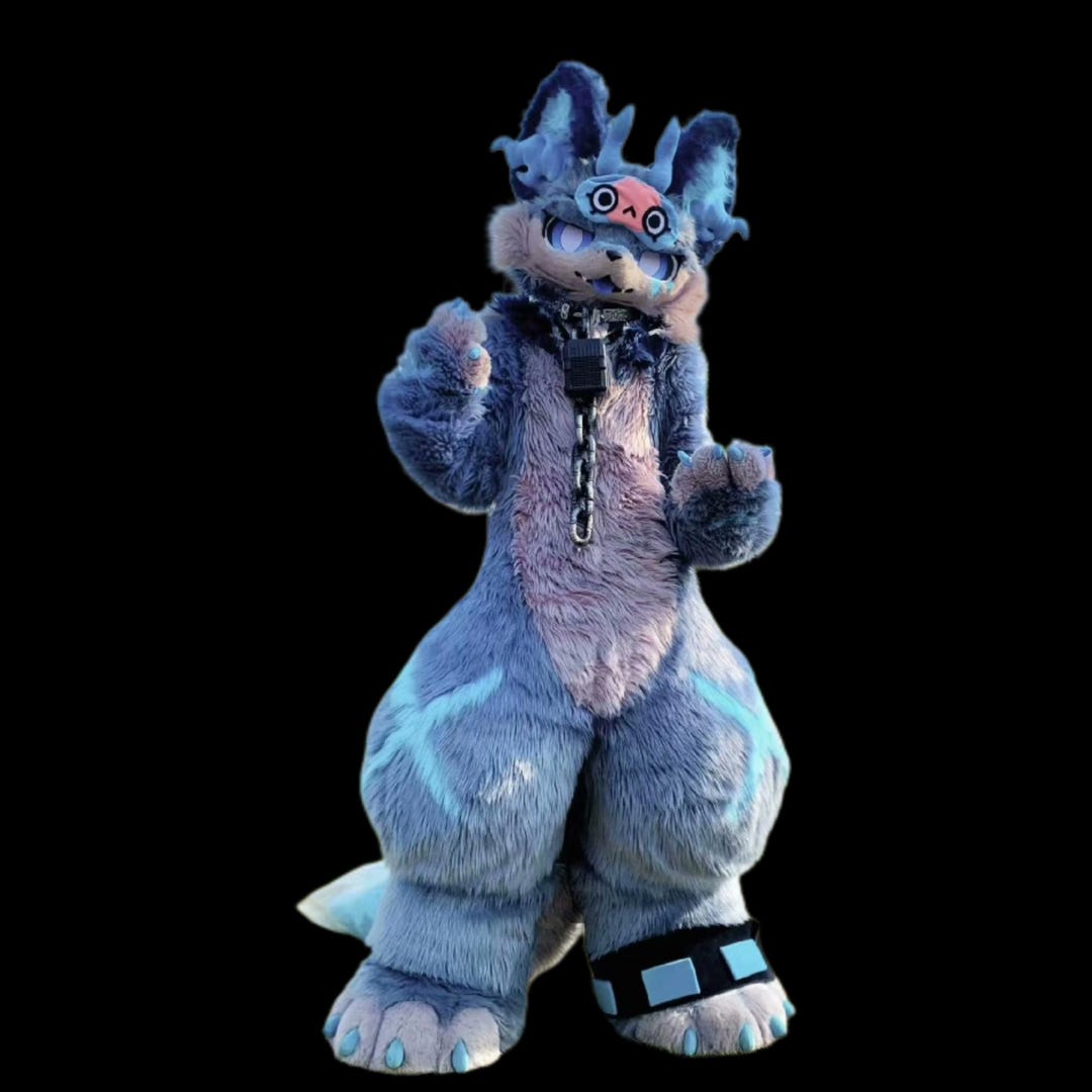 Fursuit Full Body, Furrynew Pre-made Fur Head, Furry Cosplay, Full ...