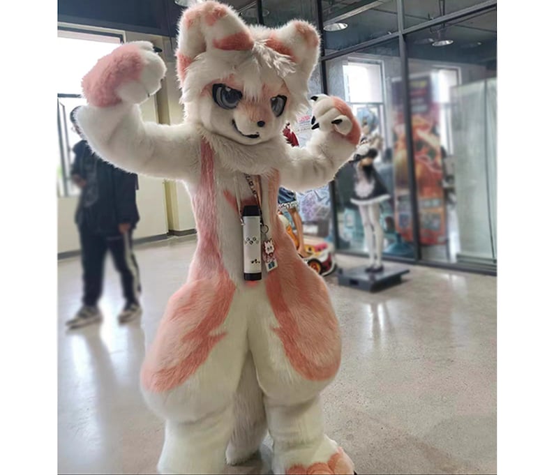 Fursuit Head Full Body, Furrynew Pre-made Fur Head, Forest Elf Furry ...