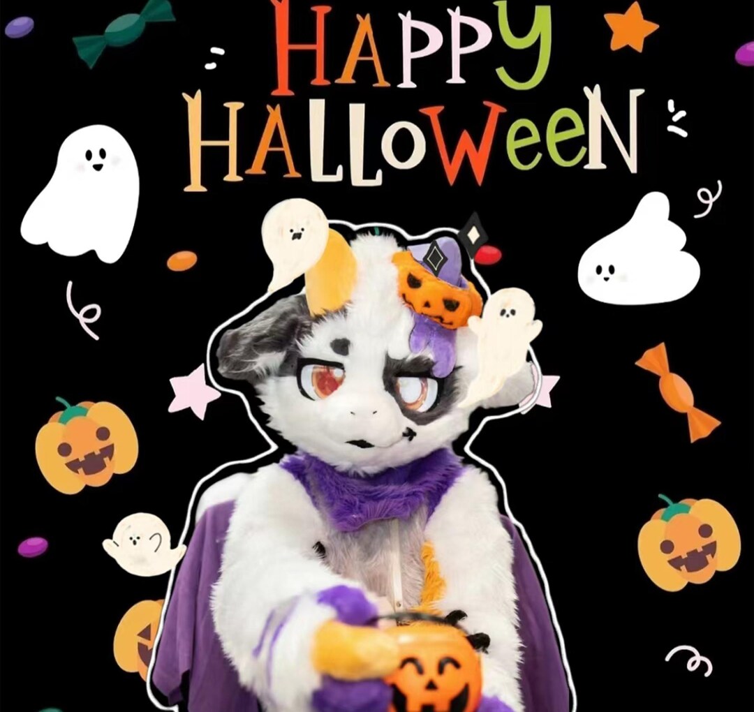 Special Links Fursuit Head Full Body, halloween Festival and Pumpkins ...