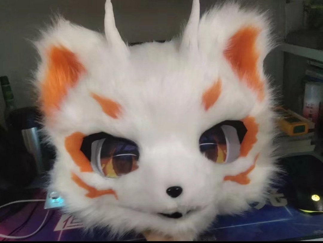 Pre-made Fursuits Head Only, Furry Cosplay,cute Fursuit Head,japanese ...