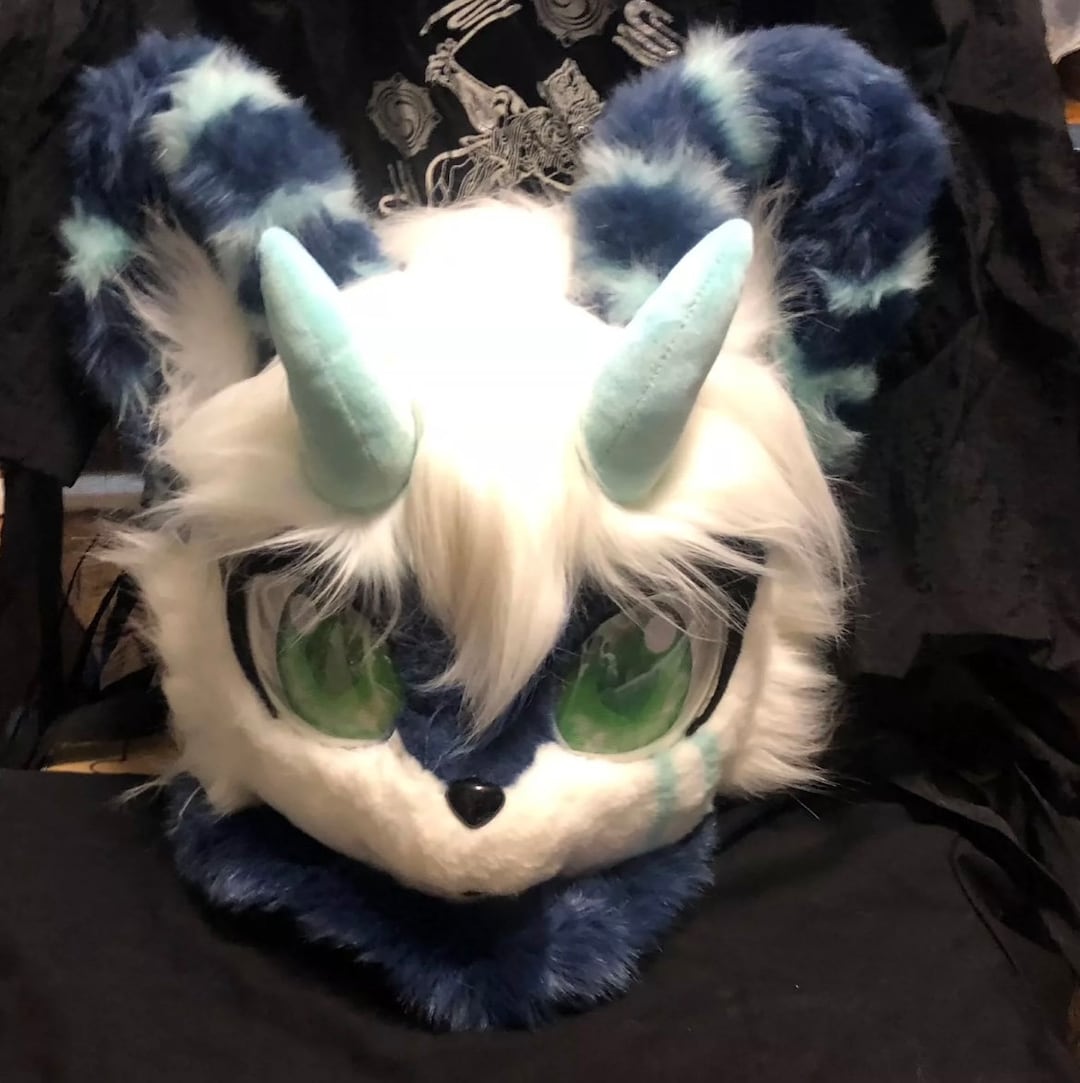 Cute Puppy Fursuit Head premade - Etsy