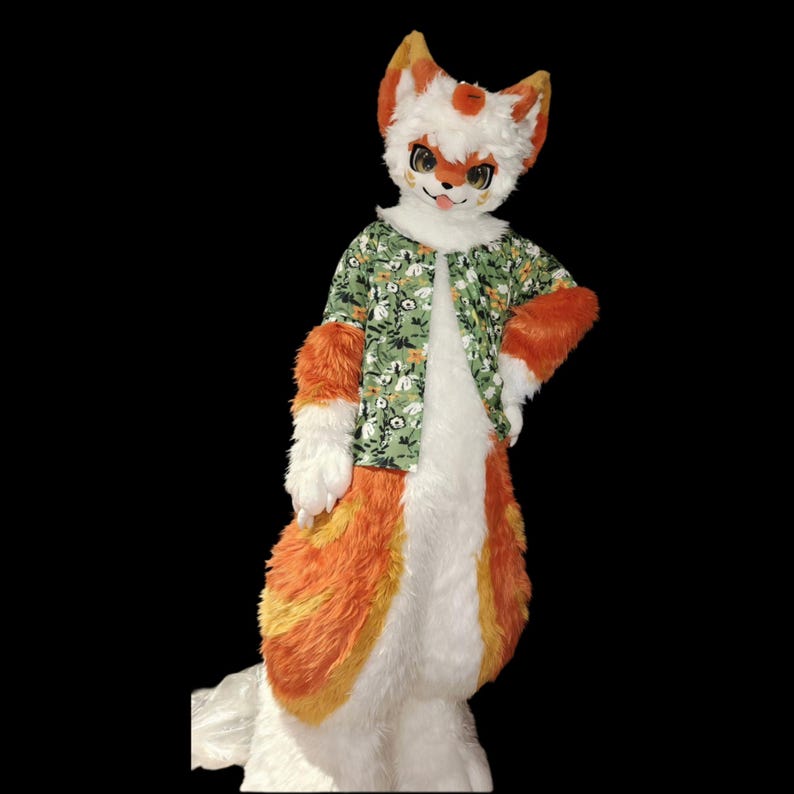 Fursuit Full Body, Furrynew Pre-made Fur Head, Furry Cosplay, Full ...
