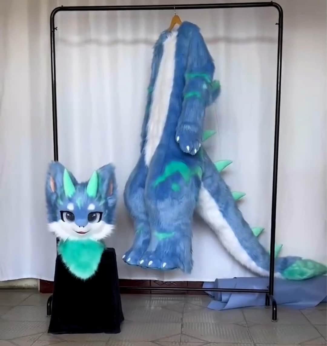 Fursuit Head- Full Body, Furry Cosplay, Full Fursuit, Full Body Costume ...