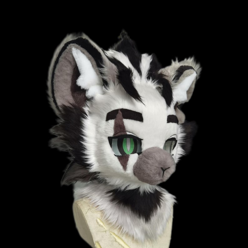 Gangster Mouse Fursuit Head, Kemono Furry Pre-made Head, Furry Cosplay ...